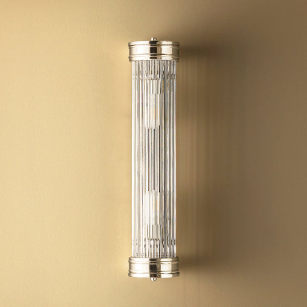 Long Roddy IP44 Wall Light in Nickel: A Modern Illumination