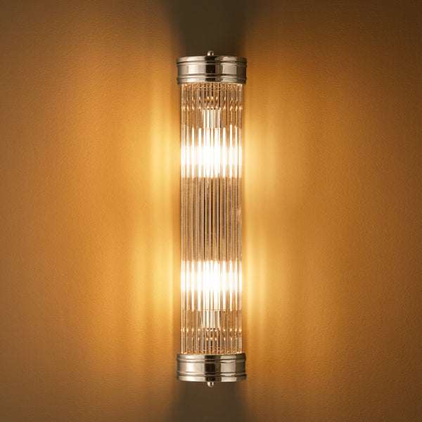 Long Roddy IP44 Wall Light in Nickel: A Modern Illumination