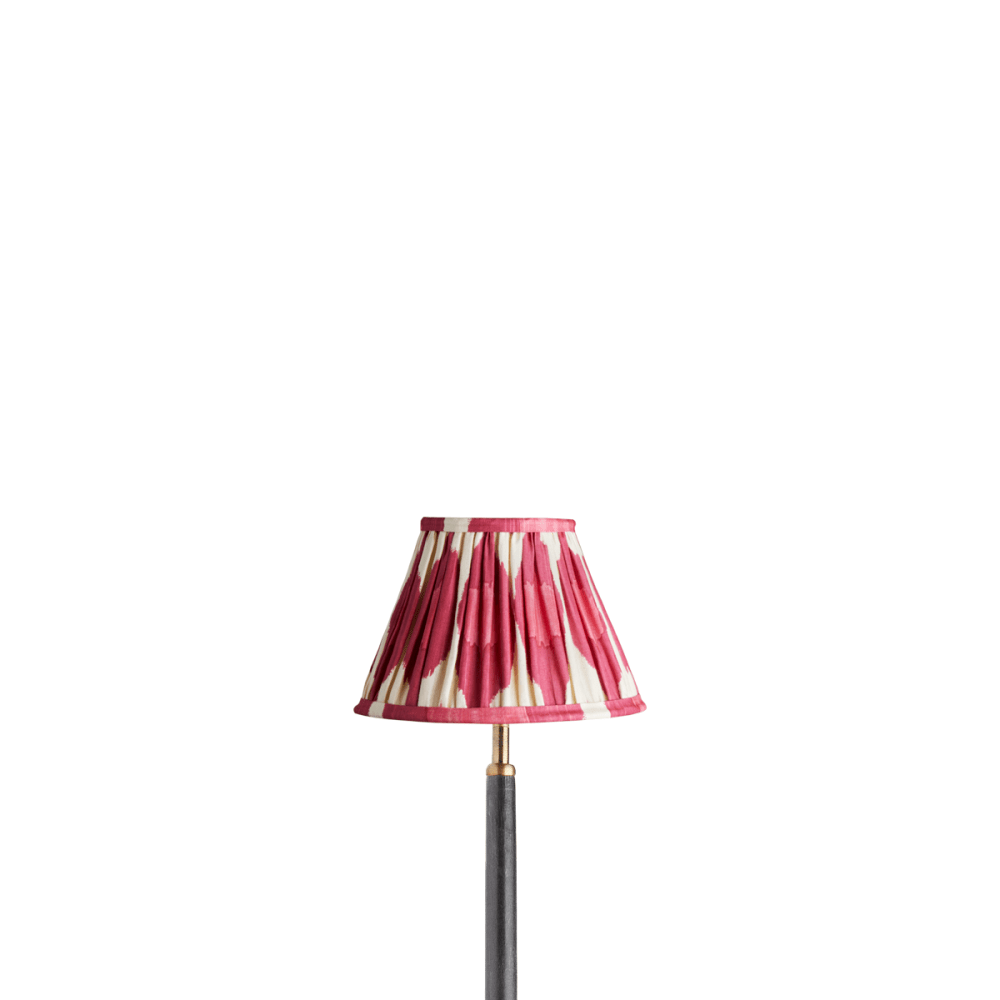 Silk Ikat Lampshade | Berries Egg Spoon Empire Shade