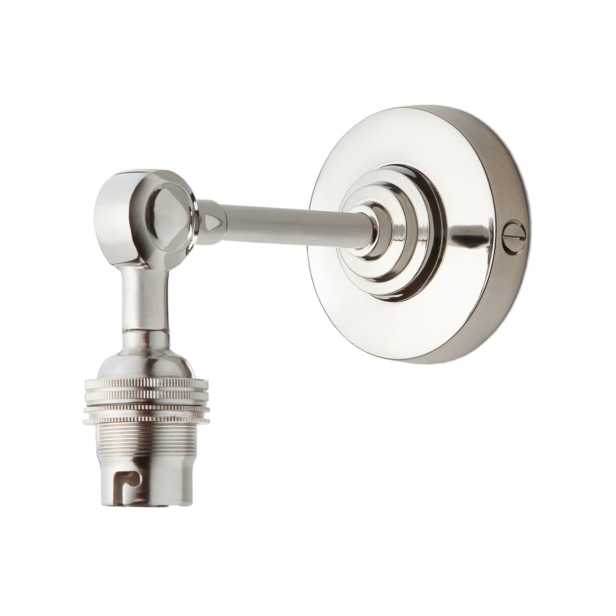 Chrome Brilliance: Mini Elbow Wall Fitting in Chrome