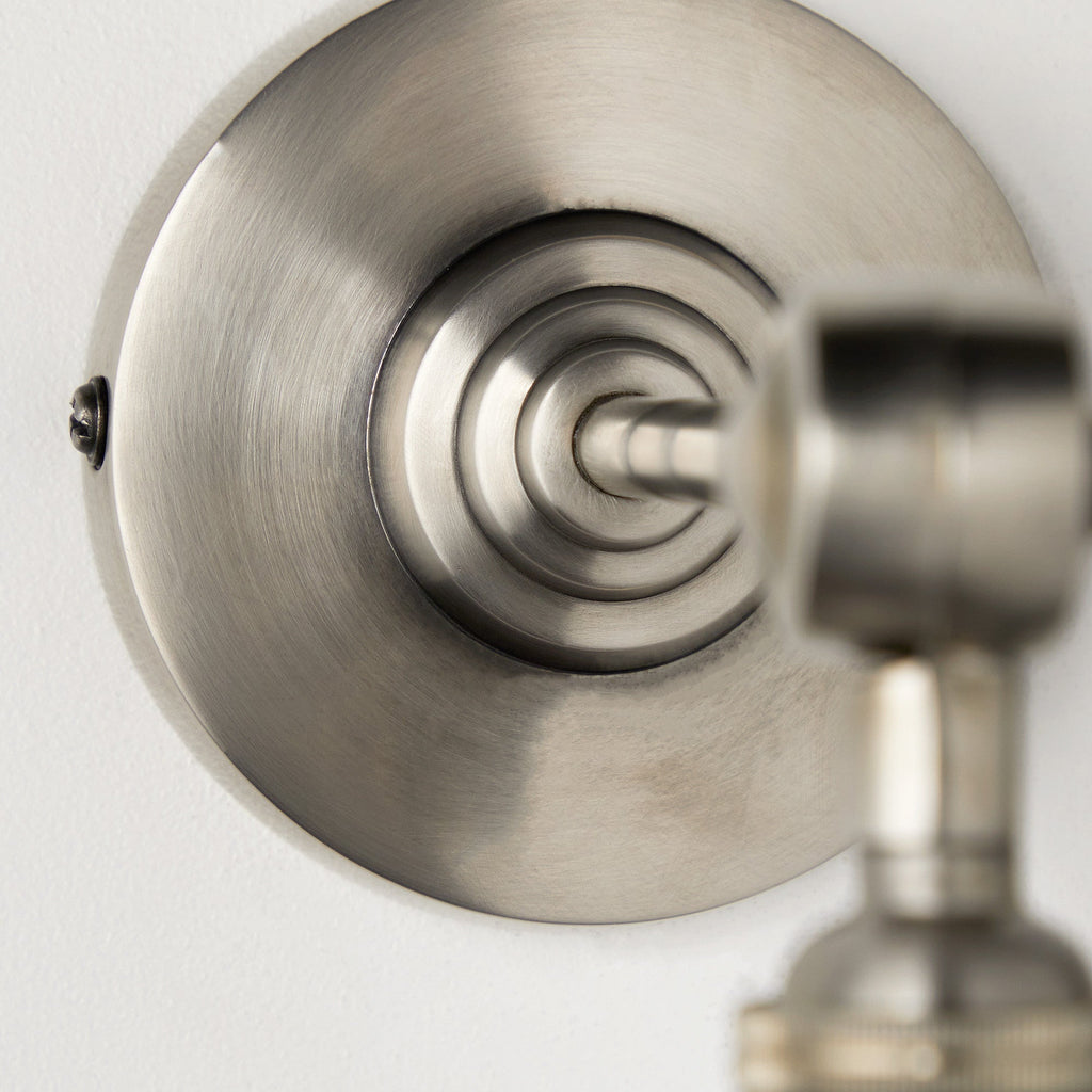 Mini Elbow Wall Fitting in Antiqued Silver: A Silver Marvel