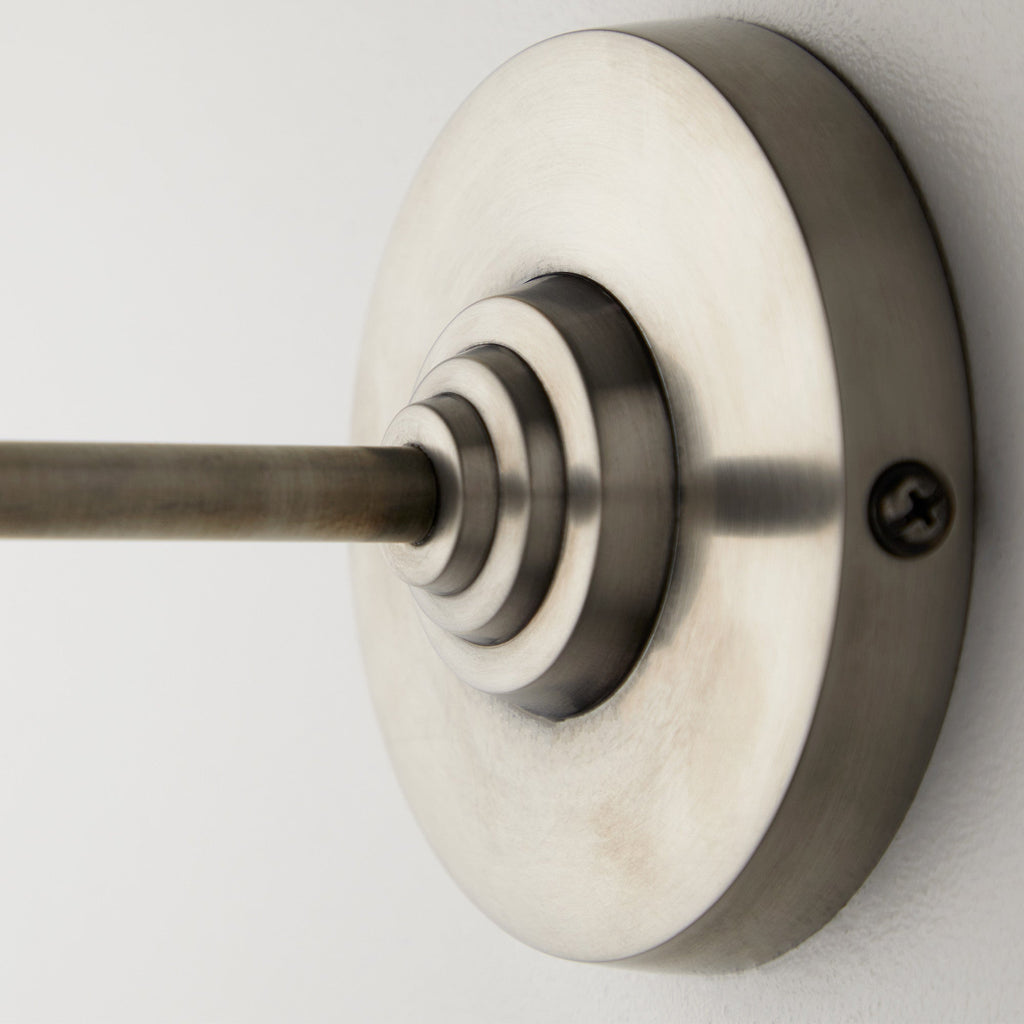 Mini Elbow Wall Fitting in Antiqued Silver: A Silver Marvel