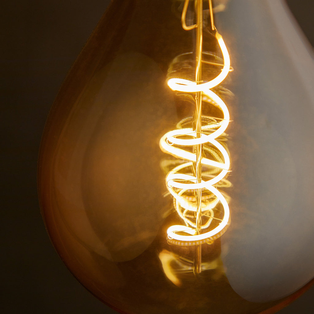 Giant 4W LED Curled Filament Bulb | Large Filament Bulbs