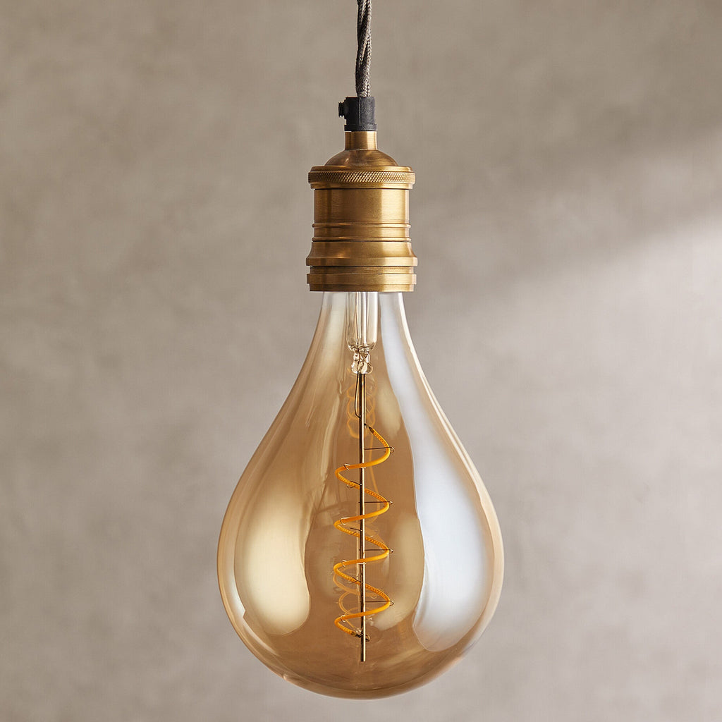 Giant 4W LED Curled Filament Bulb | Large Filament Bulbs