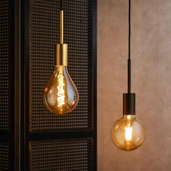 Giant 4W LED Curled Filament Bulb | Large Filament Bulbs