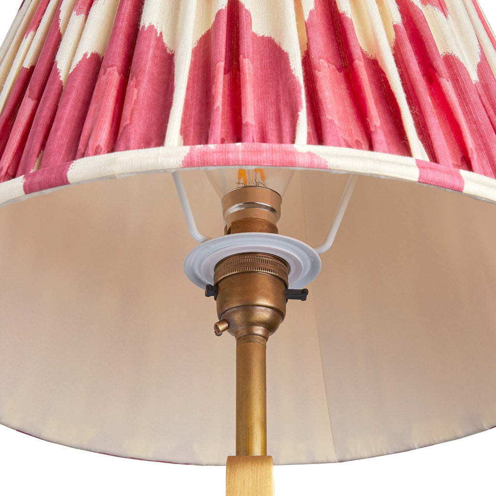 45cm straight empire shade in berries egg & spoon silk ikat