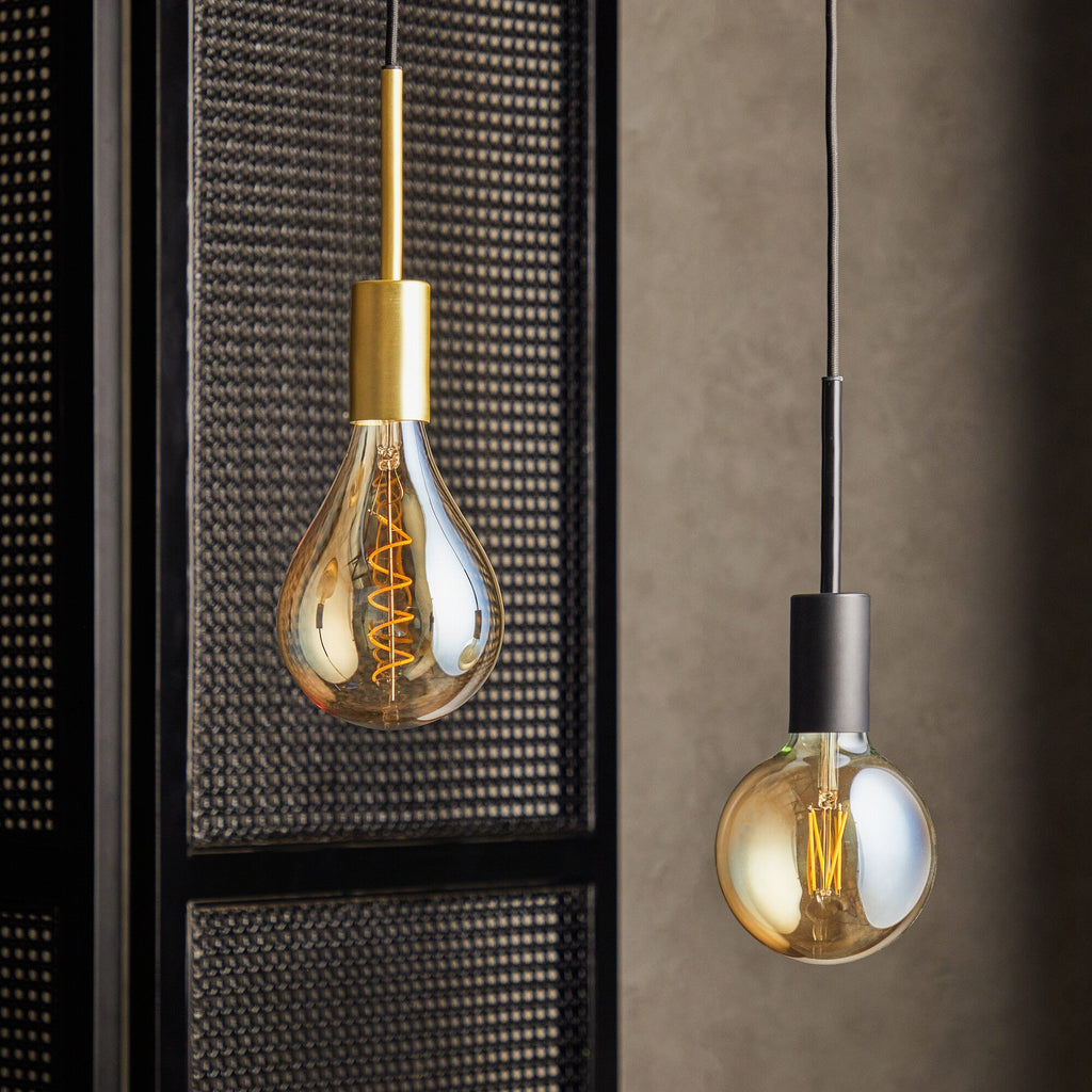 E27 Black Light Fitting Pendant Kit