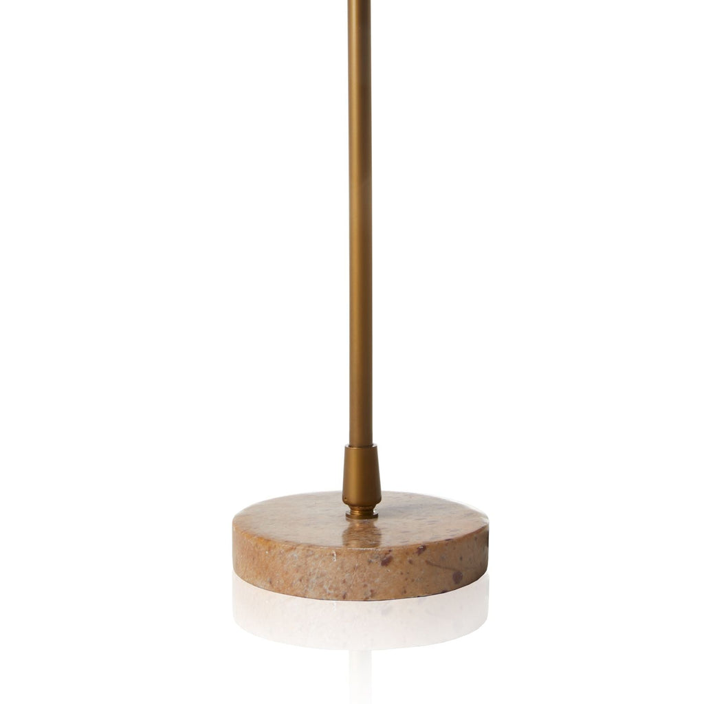 Rosara Table Lamp in pink marble base