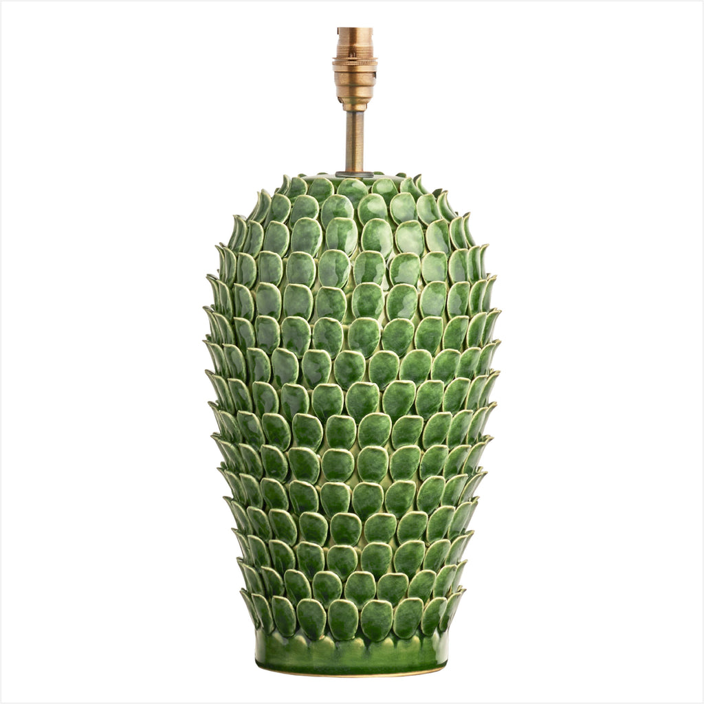 Regular Stucco table lamp in Emerald