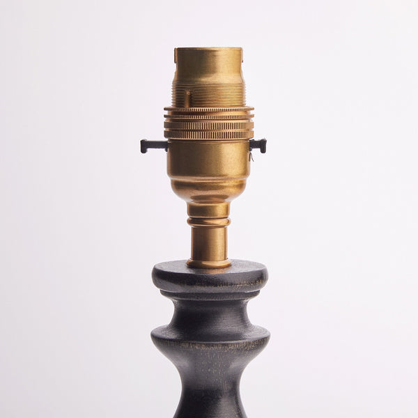 Wilma table lamp in ebony