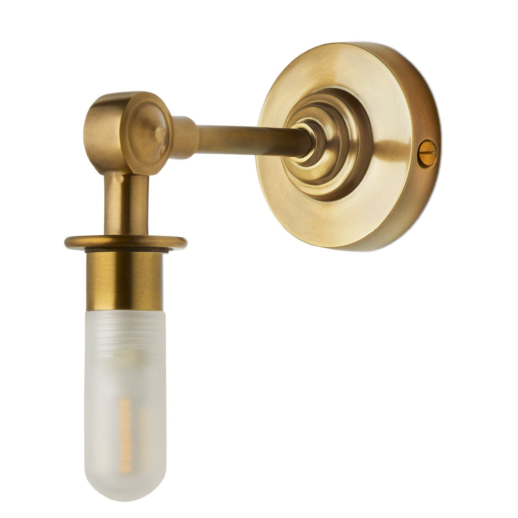 Brass Adjustable Mini Elbow Wall Light