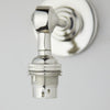 Chrome Brilliance: Mini Elbow Wall Fitting in Chrome