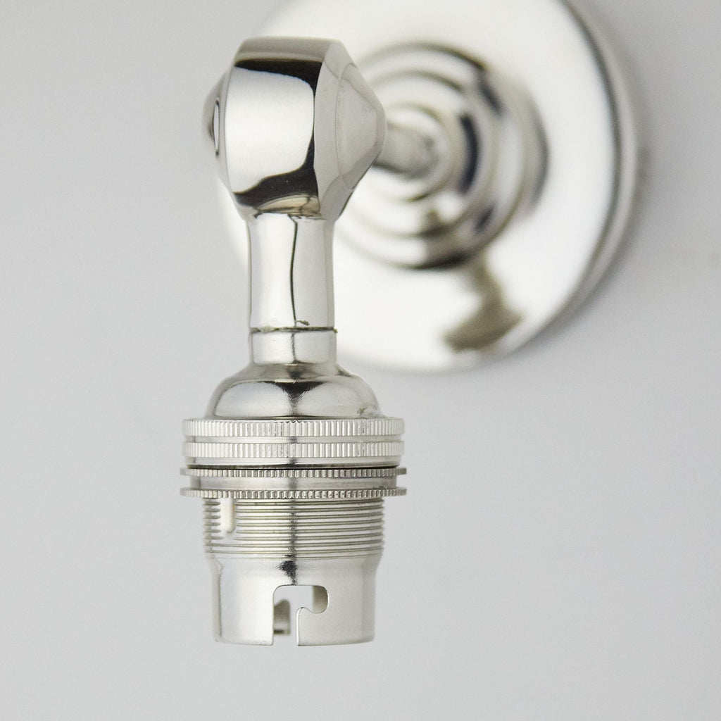 Chrome Brilliance: Mini Elbow Wall Fitting in Chrome