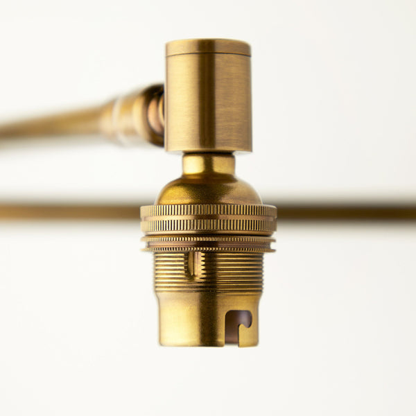 Lacey Wall Fitting in Brass: A Symphony of Brass Elegance