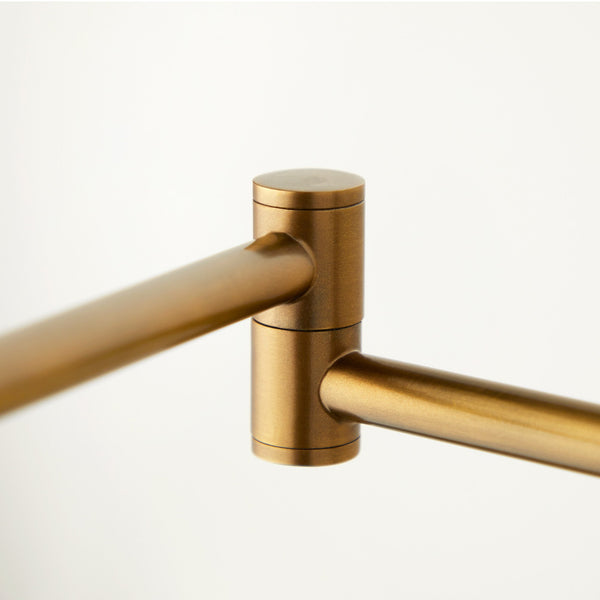 Lacey Wall Fitting in Brass: A Symphony of Brass Elegance