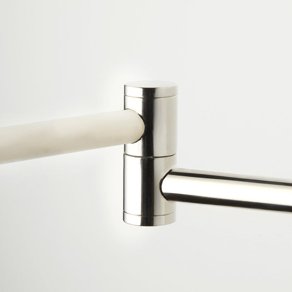 Chrome Elegance: Lacey Wall Fitting in Chrome