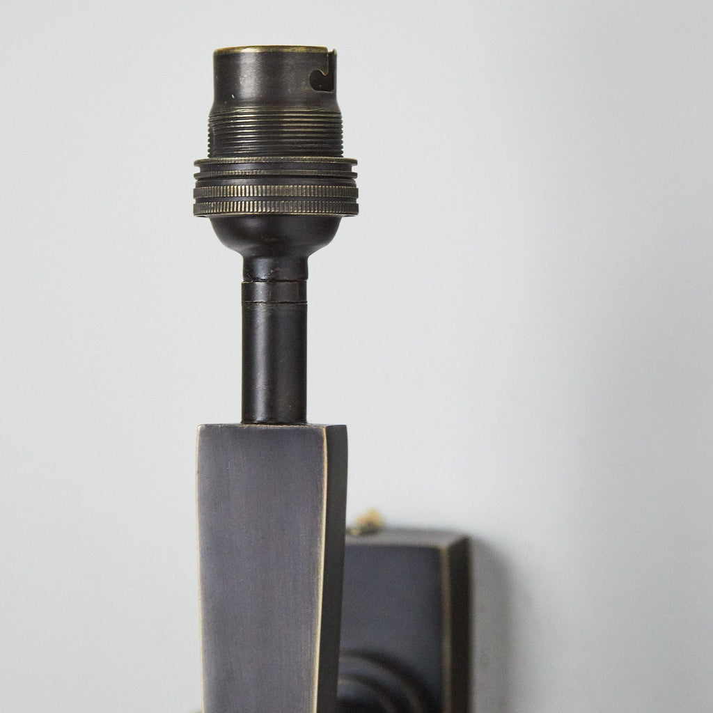 trafalgar wall fitting in antique bronze