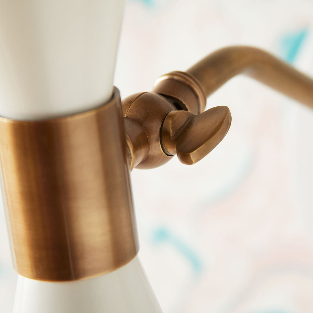 Whimsical Bow Tie Wall Light in White Elegance